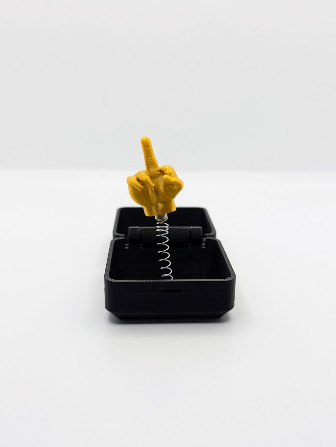 Surprise Middle Finger in a Box | Gag Gift | Stocking Stuffer – Casual ...