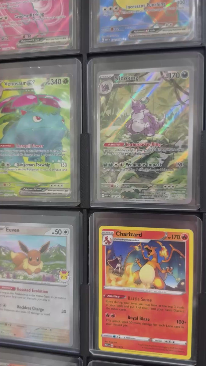 Toploader Wall Display Frame for TCG Cards Modular and Customizable Po ...